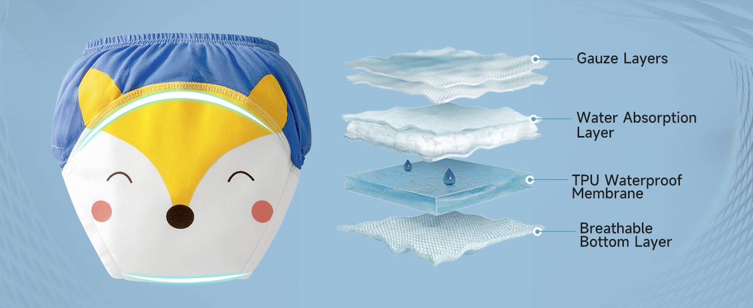 Toddler Potty Training Pants | BabyVK